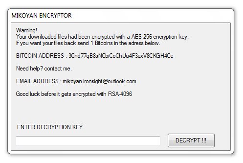 The Week in Ransomware - May 5th 2017 - Wallet, GlobeImposter, and Cerber